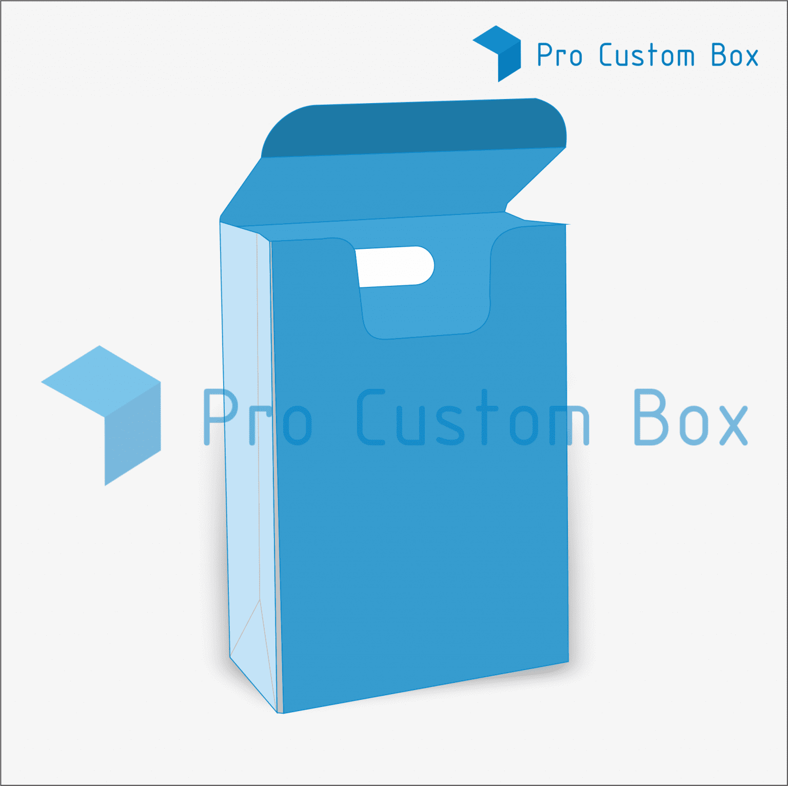 Bag Shaped Box With Handle - Pro Custom Box
