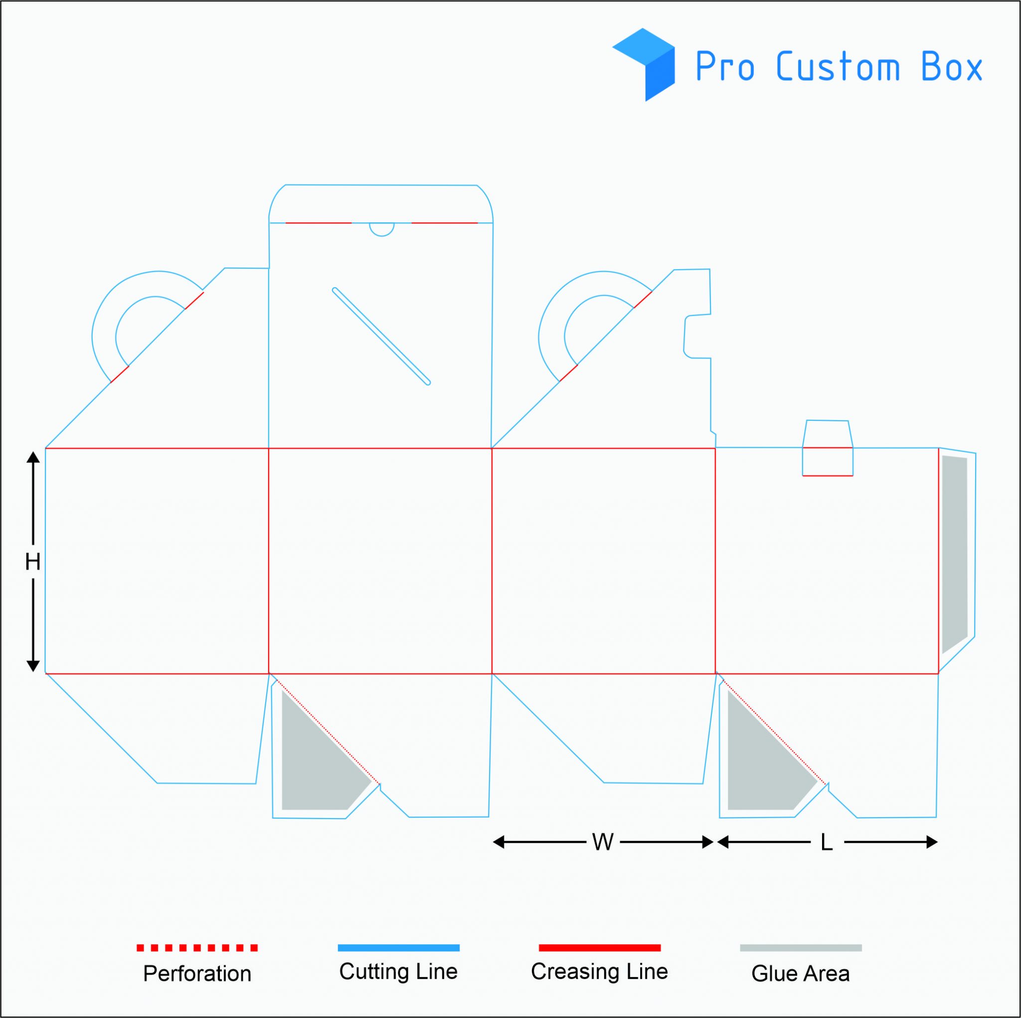 Custom Cube Shaped Carrier Boxes - Pro Custom Box