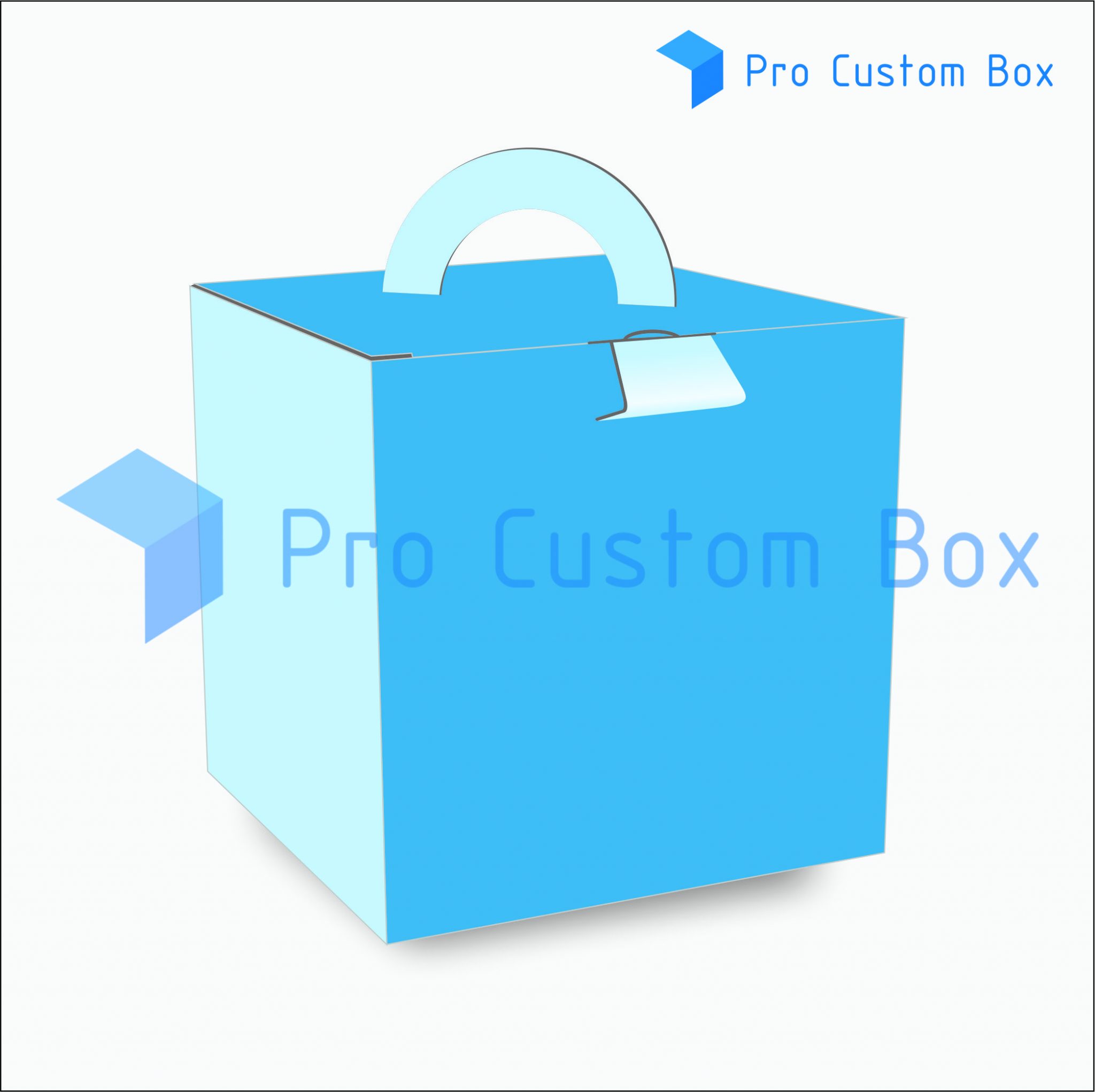 Custom Cube Shaped Carrier Boxes - Pro Custom Box