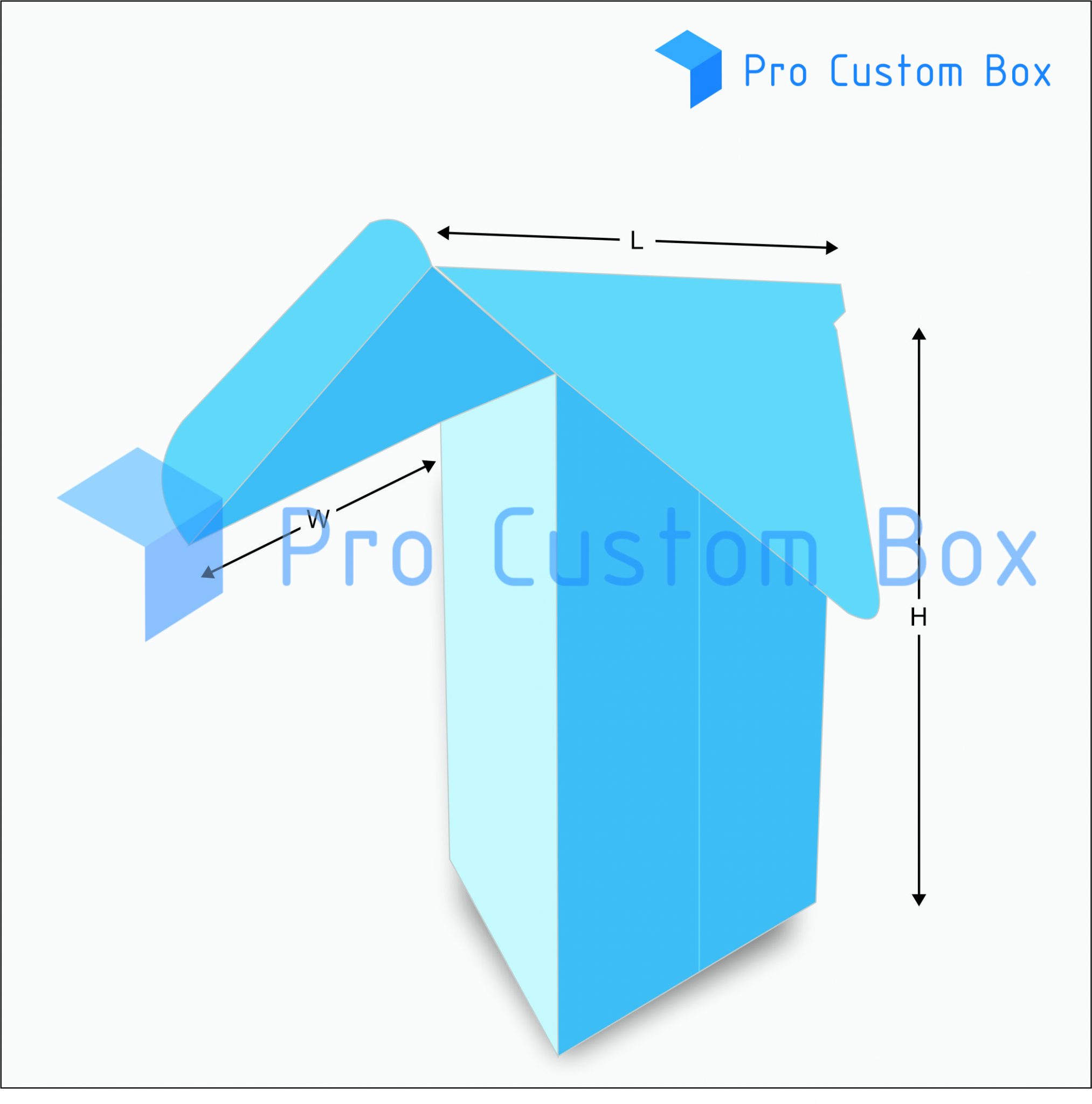 Custom Prism Shaped Boxes - Pro Custom Box