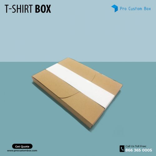 Custom T-Shirt Boxes - Printed T Shirt Packaging Boxes Wholesale