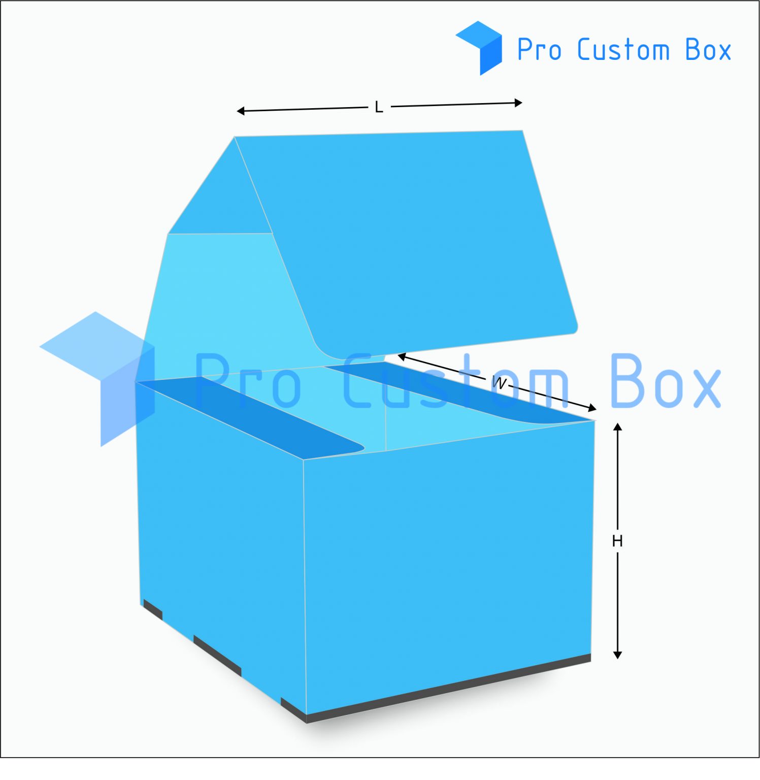 Side Lock Tuck Top Display Box - Pro Custom Box