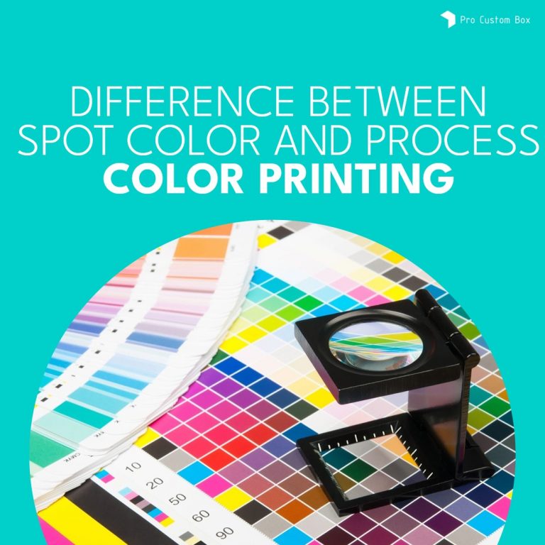 Difference between Spot color and Process Color Printing - Pro Custom Box